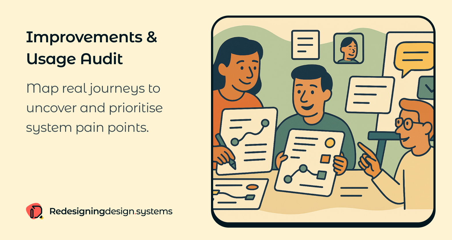 Improvements & Usage Audit - Redesigning Design Systems