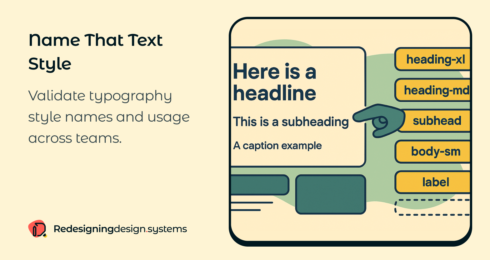 Name That Text Style - Redesigning Design Systems